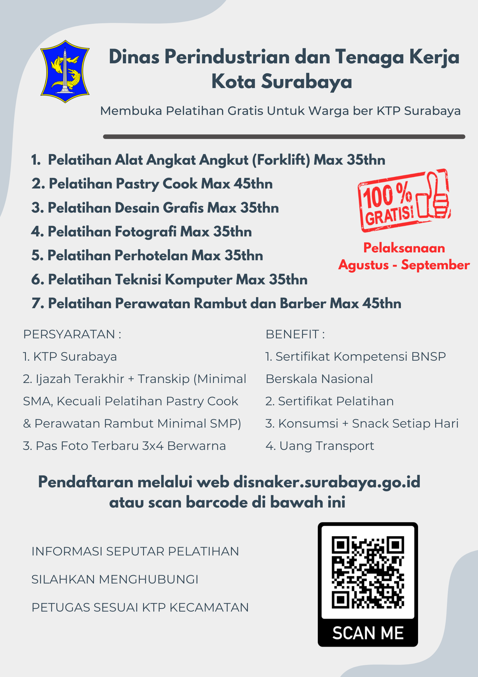 Informasi Pelatihan dan Sertifikasi Sertifikasi Umum
